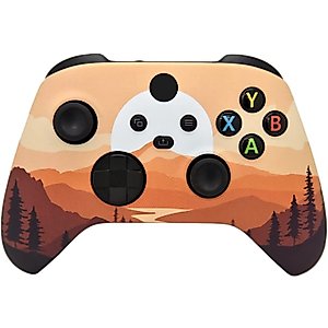 Wireless Custom Controller Compatible with PC, Windows 10+, Series X/S & One (Series X/S Mountain Sunset)