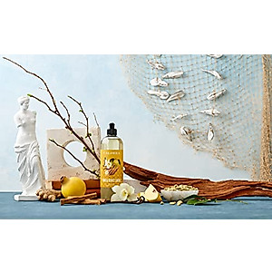 Caldrea Dish Soap, Dishwashing Liquid made with Soap Bark, Aloe Vera and Cardamom Seed Oil, Vanilla Quince Santal scent, 16 oz