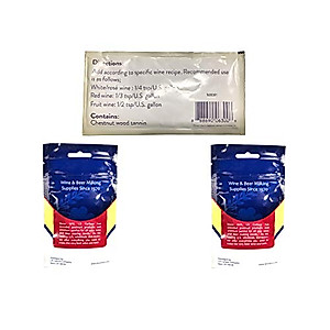 Oxalis Supply NC-XSLI-LR2B Wine Tannin 1 oz, Pectic Enzyme 1 oz, Acid Blend 2 oz Bundle