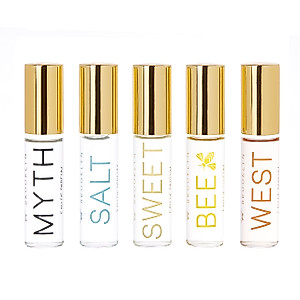 ELLIS BROOKLYN Limited Edition Fully Booked Rollerball Gift Set, Clear, 5-Piece Set (QBVG8406)