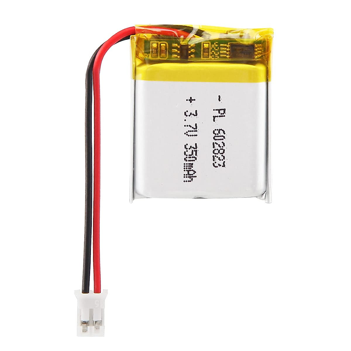 AKZYTUE 3.7V 350mAh 602823 Lipo Battery Rechargeable Lithium Polymer ion Battery Pack with JST Connector