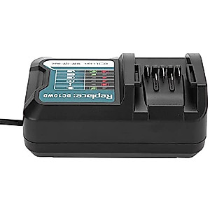QCZRED 12V DC10WD Charger Replace for Makita dc10sb dc10wc; for Makita Battery BL1021B BL1041B BL1020B BL1015 BL1016