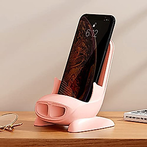 Portable Mini Chair Wireless Charger Supply Wireless Charging Station Phone Stand Holder Bracket Fast Wireless Charging Stand with Musical Speaker Function for All Phones