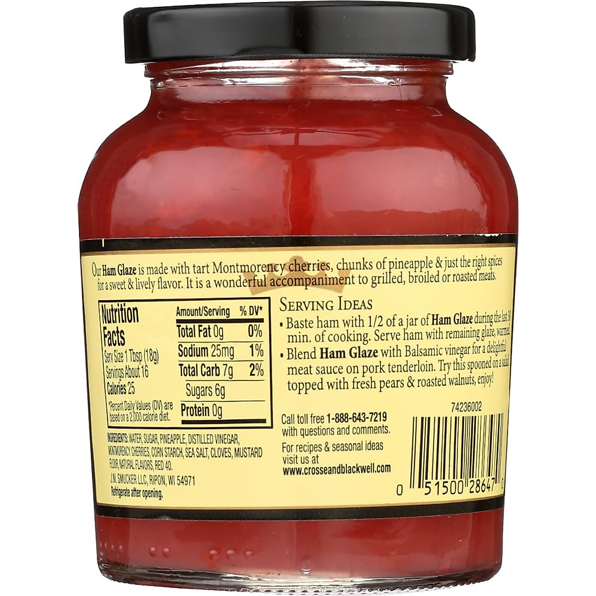 Crosse & Blackwell, Ham Glaze, 10 Ounce