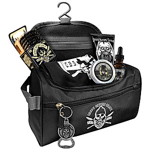 Grave Before Shave Travel Beard Pack (Gentlemen's Blend (Bourbon/Sandal wood)