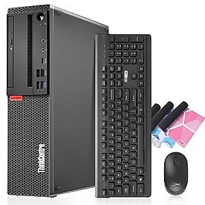Lenovo ThinkCentre M720 SFF Desktop Intel i7-9700 up to 4.70GHz 32GB DDR4 New 1TB NVMe SSD Built-in AX210 Wi-Fi 6E BT Dual Monitor Support Wireless Keyboard and Mouse Win11 Pro (Renewed)