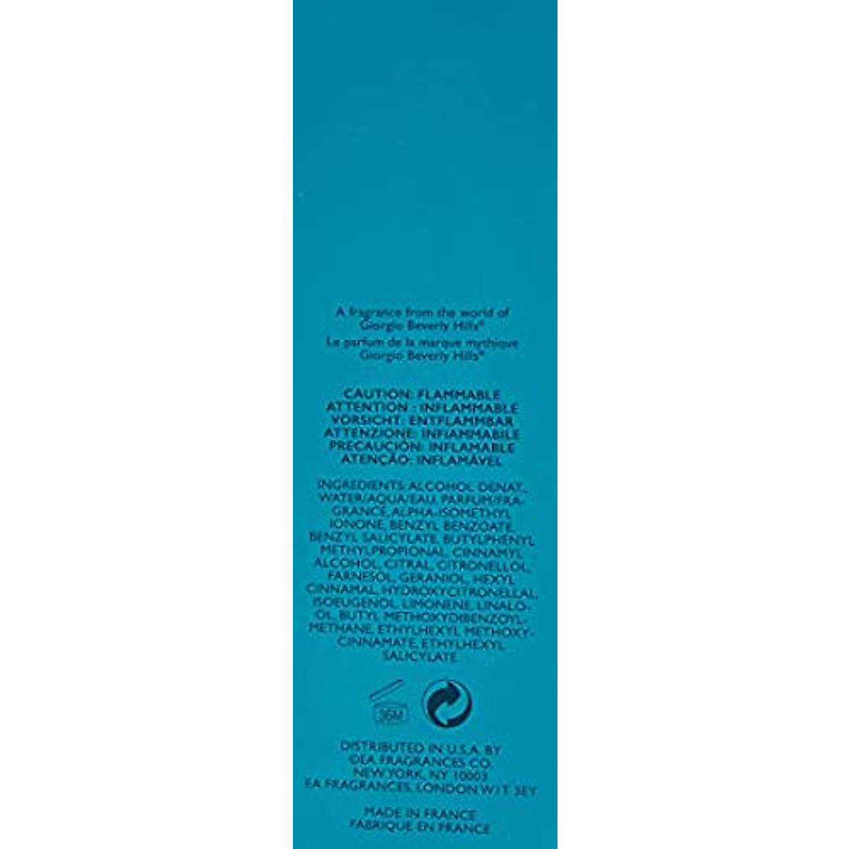 GIORGIO BEVERLY HILLS Giorgio Blue Eau De Toilette Spray for Women 3.0 Ounce (GBH-BLU-F-00-090-02)