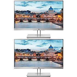 HP EliteDisplay E223 21.5 Inch IPS LED Backlit Monitor 2-Pack, FHD 1920 x 1080 (1FH45A8#ABA)