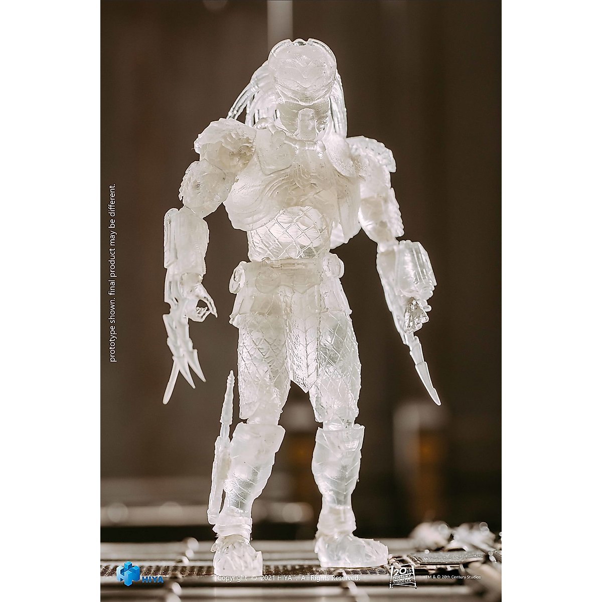 Hiya Toys Alien vs. Predator: Chopper Predator 1:18 Scale Action Figure, Multicolor
