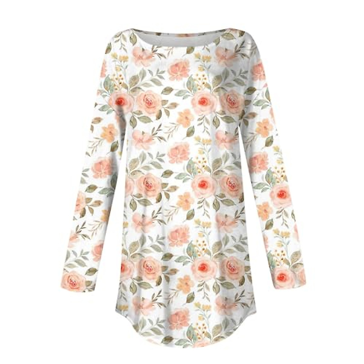 Oversized Shirts Sweatshirts for Women Fashion Pullover Camo Graphic Sweatshirts Lightweight Clothes White Shirts for Women Shirts(1-Watermelon Red,Small)