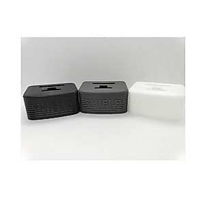 The Shield - Custom Modified Skeleton GTX Grip Cover, Compatible with Andis T-Outliner Modified Skeleton Trimmer (Gray)