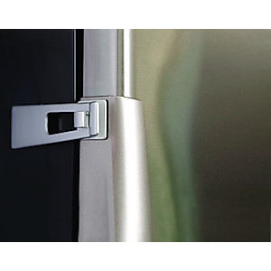 Dreambaby Refrigerator Latch, Silver, 2 Pack