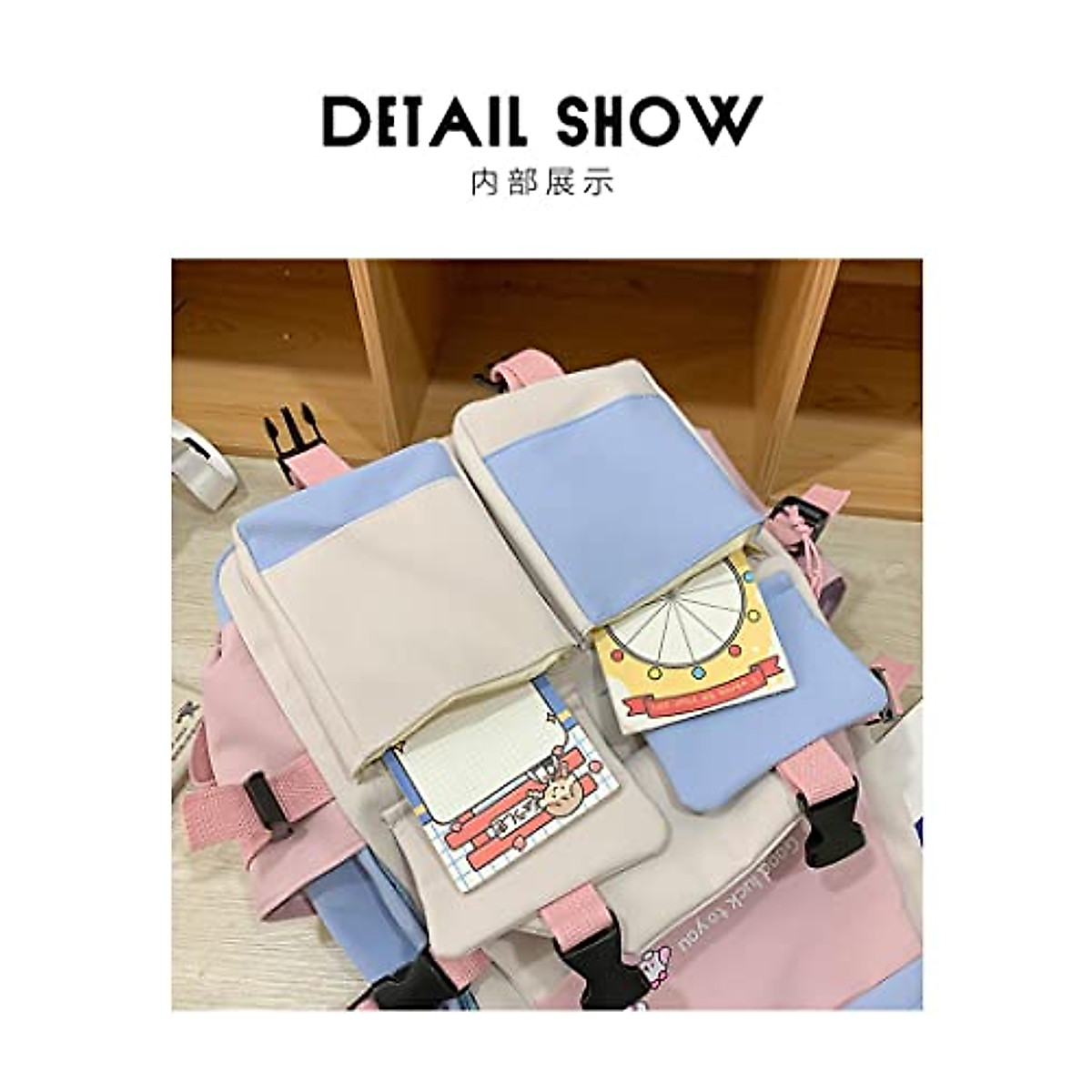 ISaikoy Anime Ouran High School Host Club Backpack Shoulder Bag Bookbag Student School Bag Daypack Satchel E2