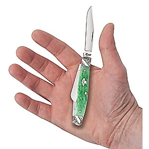Case Cutlery 53252 Lockback Emerald Bone