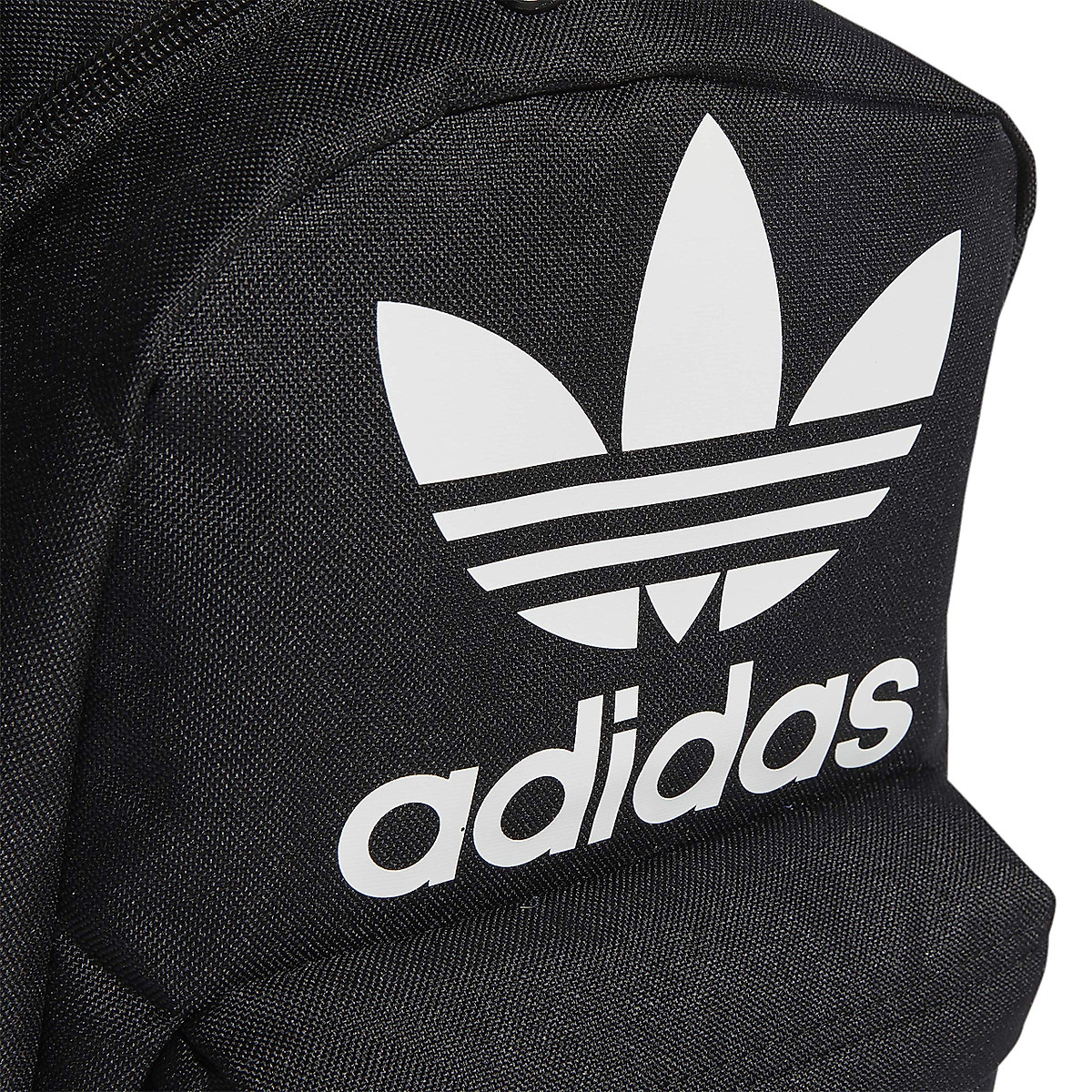 adidas Originals Small National Mini Backpack, Black/White, One Size