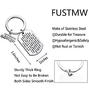 School Bus Driver Appreciation Gift Thank You Keychain Gifts for School Bus Driver Back to School Gift (silver)