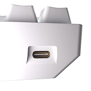 Matrix Elite Series White 60% Mechanical Gaming Keyboard: Fast Switches - Millions of RGB Options - No Latency - 61 Keys - Doubleshot PBT keycaps - Hot Swappable (Blue Switches)