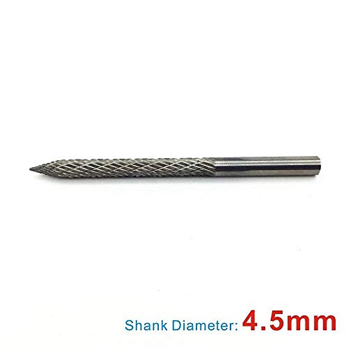 WYZBEN 4.5/8/10/12mm Carbon Steel Drill Reamer Tire Repair Cutting Drill Bit - 4.5mm (1 PCS)