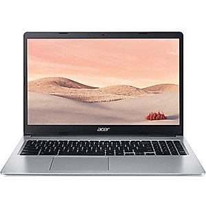 Acer 2022 15.6" FHD IPS Touchscreen Chromebook, Intel Dual-Core Celeron N Processor Up to 2.50GHz, 4GB RAM, 32GB SSD, Numeric Keypad, Ultra-Fast WiFi, Chrome OS-(Renewed)