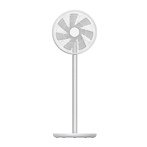 Smartmi Outdoor Pedestal Fan 2S, Standing Fans for Bedroom, Cordless Outdoor Fans for Patio with 100 Speed Options, Portable, Smart, Quiet, 40°Tilt, 120°Oscillating Fan Outdoor Home Office with Timer, 38in