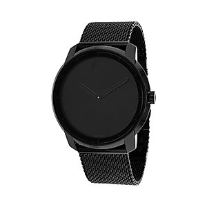 Movado Men's 3600261 Bold Analog Display Swiss Quartz Black Watch