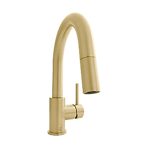 ZLINE Autograph Edition Dante Kitchen Faucet in Champagne Bronze (DNT-KF-CB)