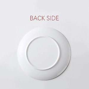 Qatar Country Flag Name Plate Decorative Porcelain Salver Tableware Dinner Dish