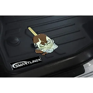 Smartliner All Weather Custom Fit Floor Mats 2 Row Liner Set Black Compatible with 2020-2023 Compatible with Ford Escape Does NOT Fit Hybrids