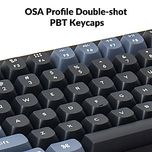 Keychron Q5 RGB Wired Custom Mechanical Keyboard, 96% Layout QMK/VIA Programmable Macro for Mac Windows Linux, Hot-Swappable Gateron G Pro Red Switch Full Aluminum Double-Gasket DIY Kit - Black