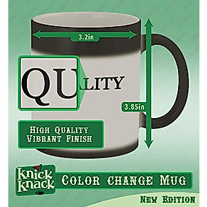 Knick Knack Gifts got official douchebag? - 11oz Colored Handle and Rim Coffee Mug, Black