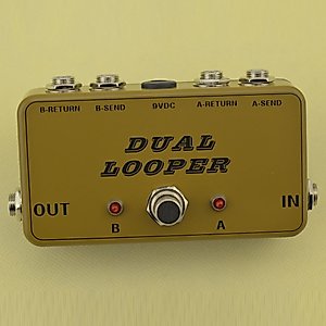 New True-Bypass Looper Effect Pedal Guitar Effect Pedal Looper Switcher true bypass guitar pedal Light Black dual Loop ArmyGreen switch
