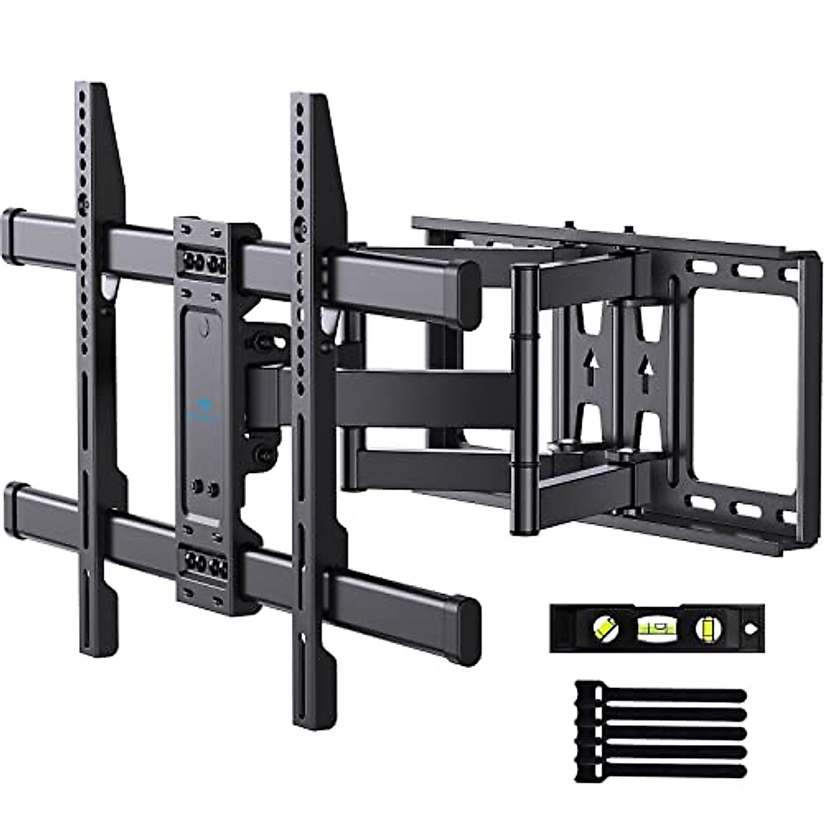 Floating Wall Mounted Shelf AV Mount Shelf - PERLESMITH Full Motion TV Wall Mount