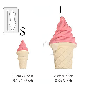 Bird Toy, Parrot Cage Chewing Toys, Parrot Perch Stand, Ice Cream Shape Totoro Squirrel Hamster Calcium Teeth Mouth Molar Grinding Stone Parrot Beak Stone Stand Platform (Small)