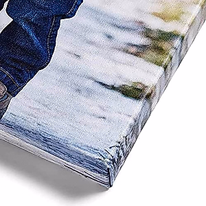 Jonathan Green Artist Creative Oil Painting Girl Wearing Hat Painting Art Poster Canvas Poster Wall Art Decor Print Picture Paintings for Living Room Bedroom Decoration Frame-style 20x16inch(50x40cm)