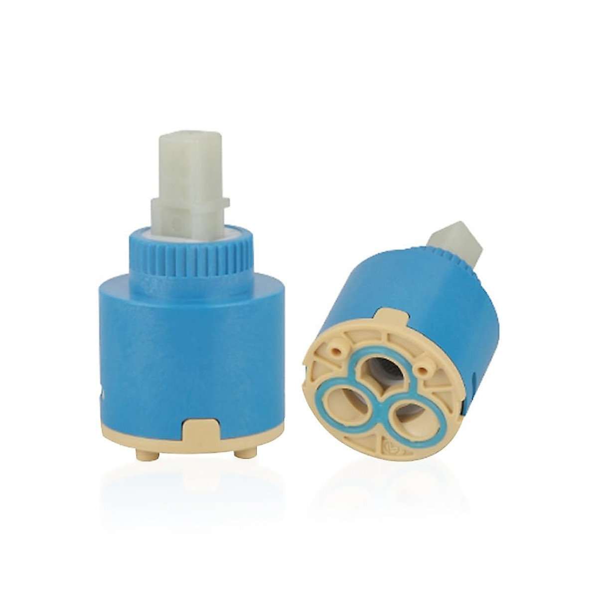 Ceramic Faucet Valve Diameter 35mm Ceramic Faucet Cartridge Replacement for Moen 4000 Single Handle Replacement Cartridge Single Handle Kitchen Basin Shower Faucet Part