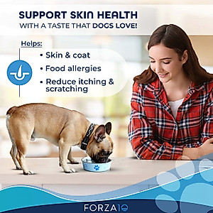 Forza10 Dermo Allergy Dog Food, Dog Food for Allergies and Itching, Dry Dog Food for Skin Allergies, Fish Flavor Sensitive Stomach Dog Food, Sensitive Stomach Dog Food Adult Dogs All Breeds, 22 Pounds