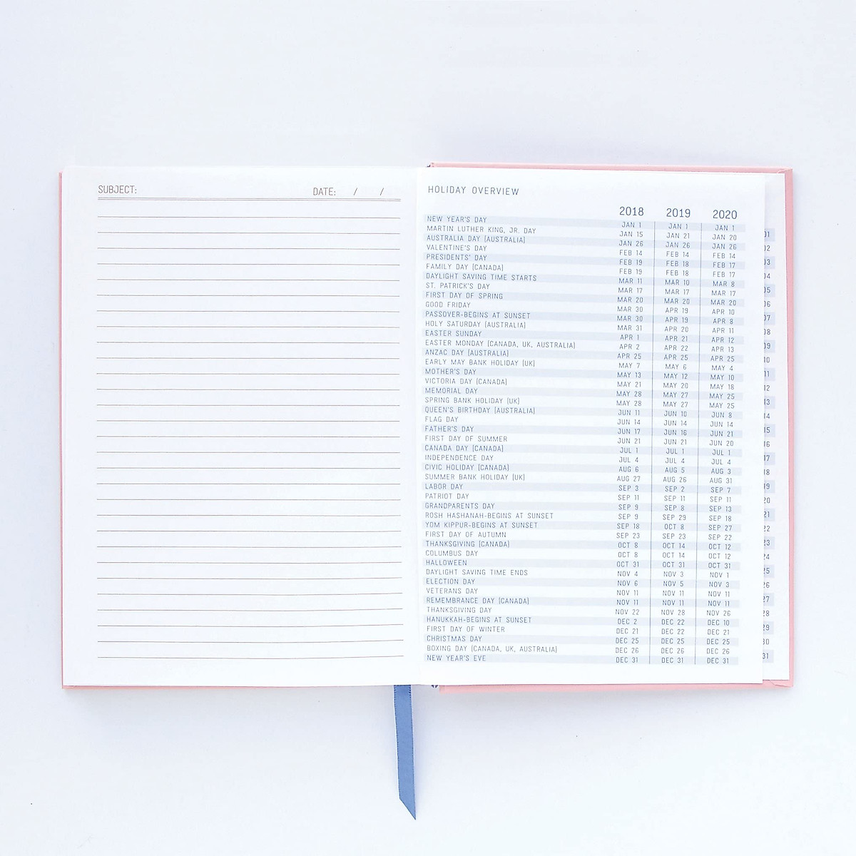 Designworks Ink Vintage Sass A5 Hardcover Notebook Journal, Design: Winging It, Colour: Pink, 14.6cm x 21.6cm, JB86-1091EU. 240 Lined Pages. Soy Based Ink.