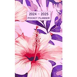 Pocket Planner 2024-2025 for Purse: From January 2024 To December 2025, With Calendars