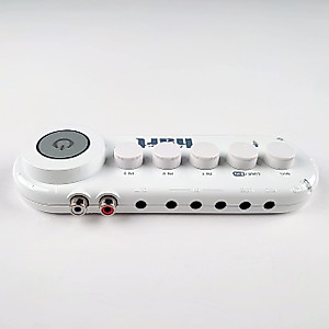 Maker hart Just Combo V 5 Channel Bluetooth Audio Mixer/4 Stereo+Mic IN/Bluetooth IN&OUT/USB Audio OUT/RCA OUT