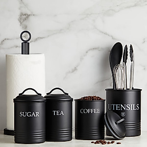 Steelware Central Paper Towel Holder Stainless Steel (Matte Black)