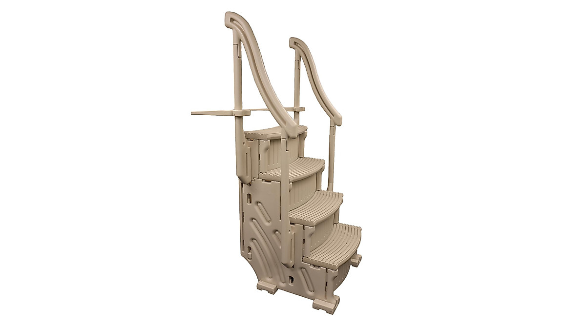 Confer Plastics Pool Step - Curved Design & Stability