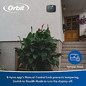 Orbit 57985 B-hyve XR Smart 8-Zone Indoor/Outdoor Sprinkler Controller, Compatible with Alexa