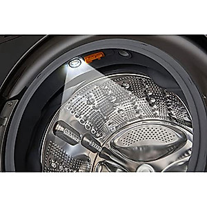 LG WM6700HBA 5.0 Cu. Ft. Black Steel Front Load HE Stackable Smart Washer