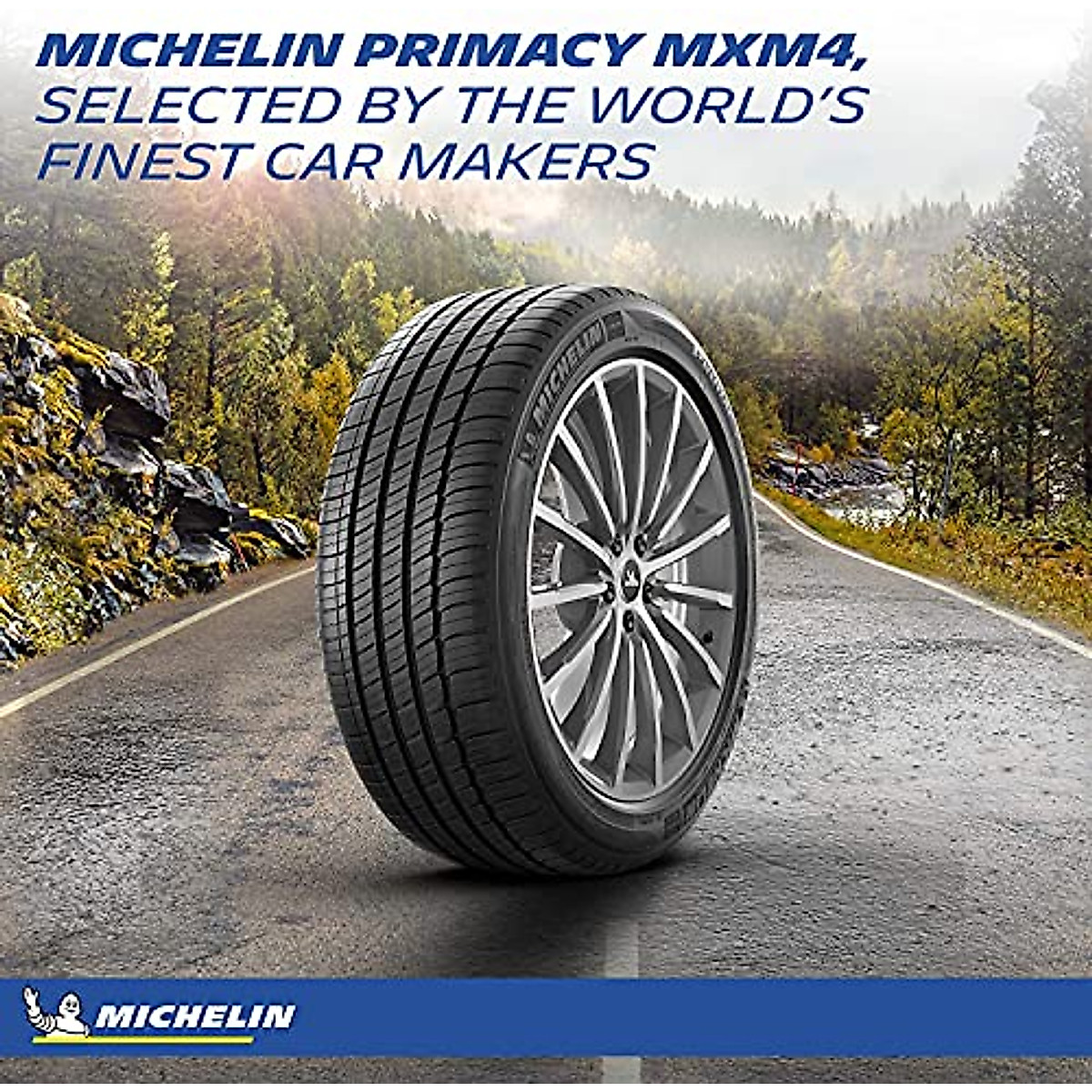 MICHELIN Primacy MXM4, All-Season Car Tire, SUV, Sport and Passenger Cars - P215/45R17 87V