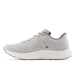 New Balance Men's Fresh Foam X Evoz V3 Running Shoe, Graphite/Aluminum Grey/Silver Metallic, 7.5 X-Wide