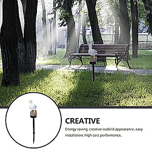 balacoo Solar Lights Decoration Lights Outdoor Outdoor Lights Seabird Landscape Lights Led Pathway Lights Home Garden Outdoor Pathway Decor LED Spotlight Outdoor Decor