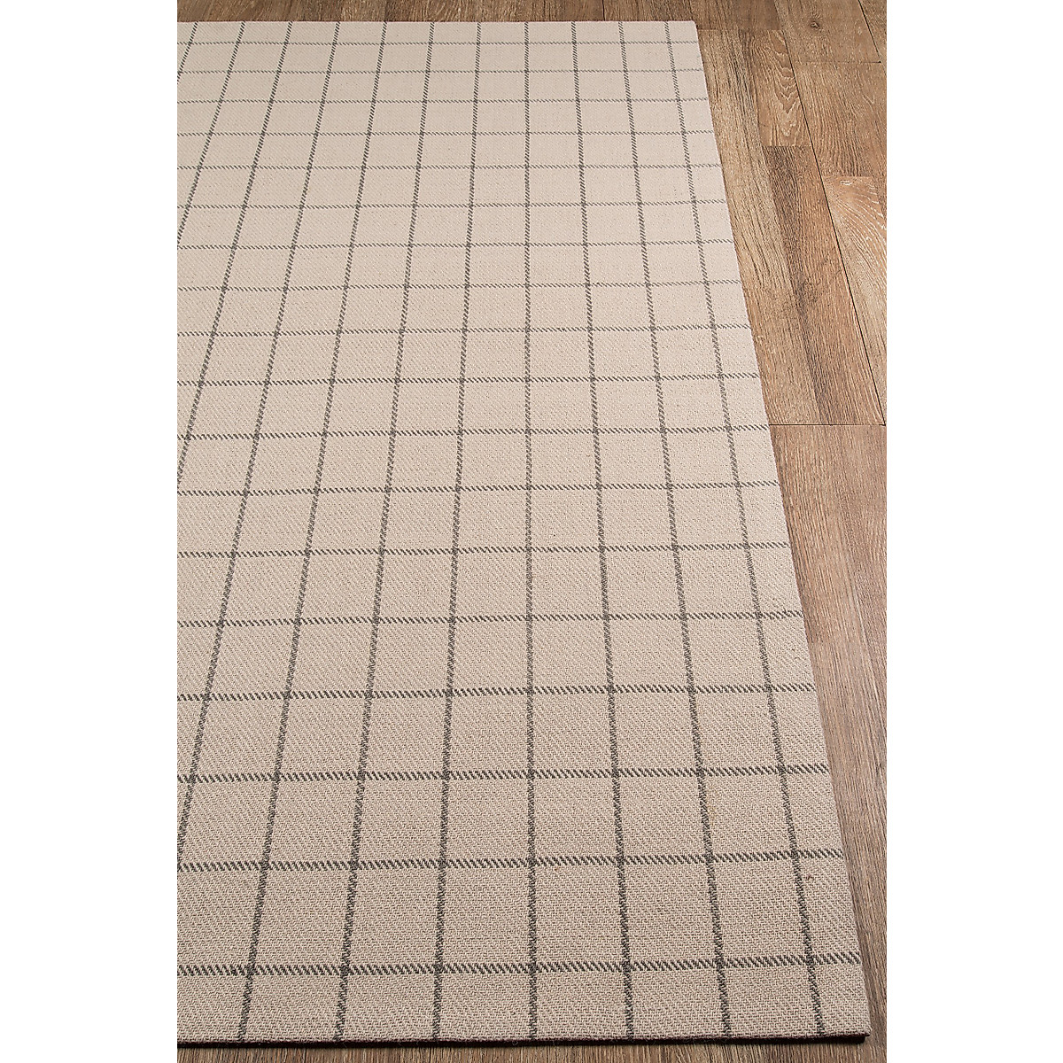 Erin Gates by Momeni Marlborough Deerfield Ivory Hand Woven Wool Area Rug 8' X 10'