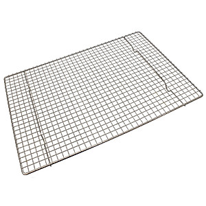 Crestware 16.5 by 12 by .75-Inch Half Grate pan, 17 by 25 by 1-Inch