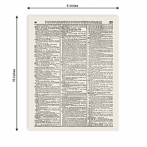 West Virginia Home Grown Vintage Dictionary Art Print, Antique Wall Art Home Decor, Modern Boho Poster, Farmhouse Decoration Living Room Bedroom Office 8x10 Inches, Ready To Frame