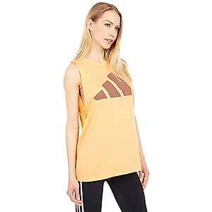 adidas womens Win 2.0 Tank Hazy Orange Melange X-Small